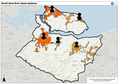 North Kent River Basin Catchment